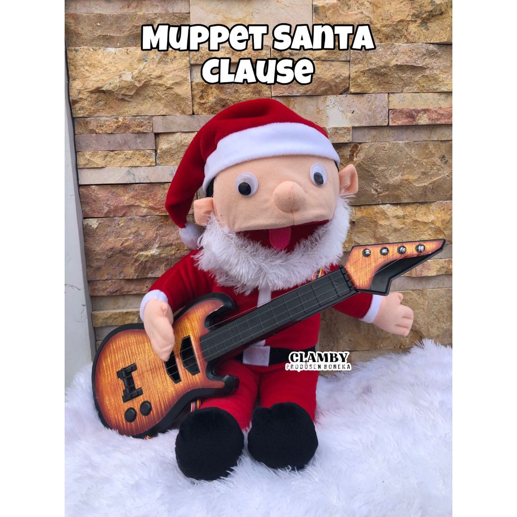 Jual Muppet Santa Claus Puppet Yesus Puppet Biksu | Boneka Dongeng ...