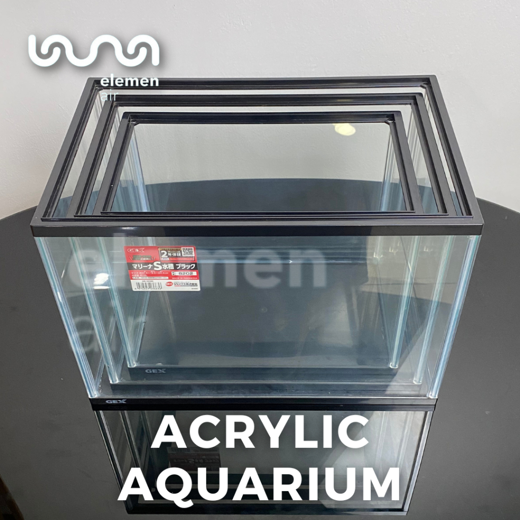 Jual AQUARIUM GEX ACRYLIC AQUARIUM AKUARIUM AKRILIK SIZE S M L LL/XL | Shopee Indonesia