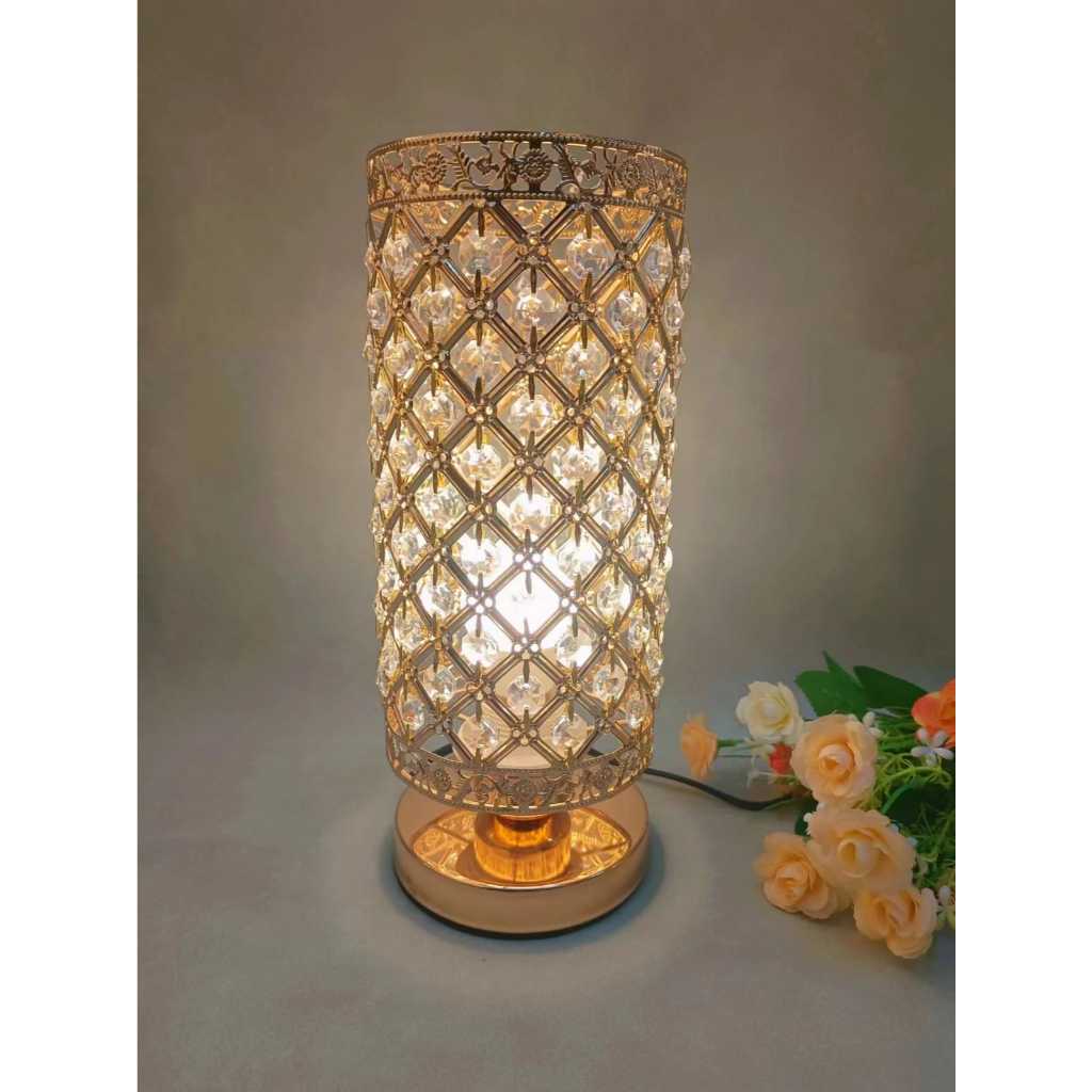 Jual Lampu Meja Gold Sultan Lampu Tidur Hias Lampu Sudut Lampu Hias ...