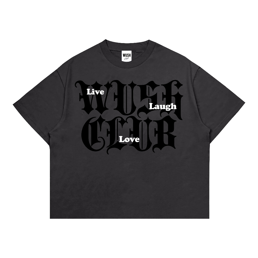 Jual WUSH CLUB BOXY FIT TEE BAJU KAOS DISTRO PRIA WANITA OVERSIZE ...