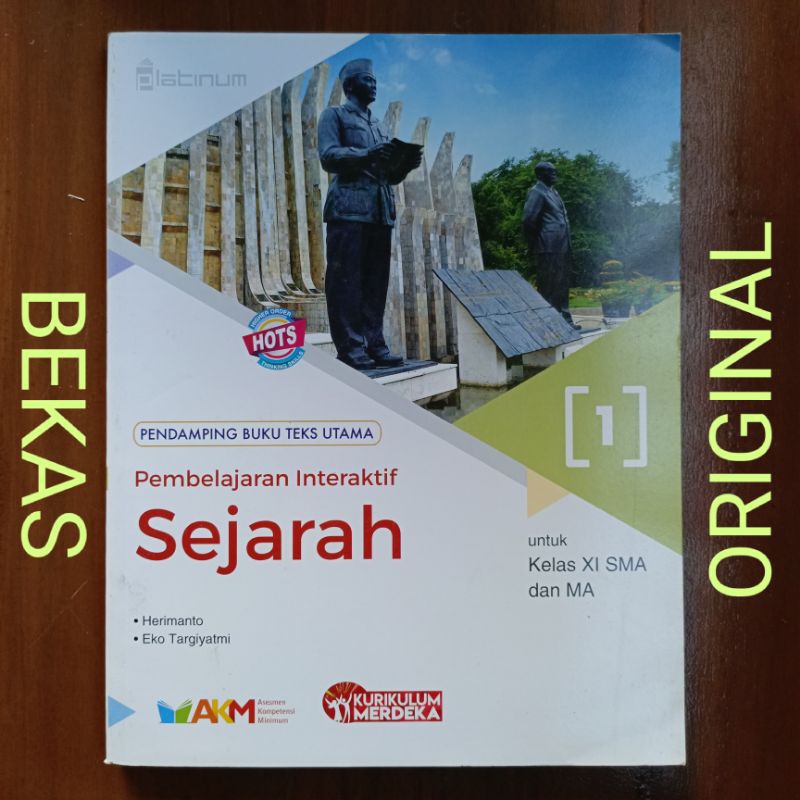 Jual Buku Pembelajaran Interaktif IPS Sejarah Kelas 11 XI 2 II SMA MA Penerbit Platinum Tiga ...