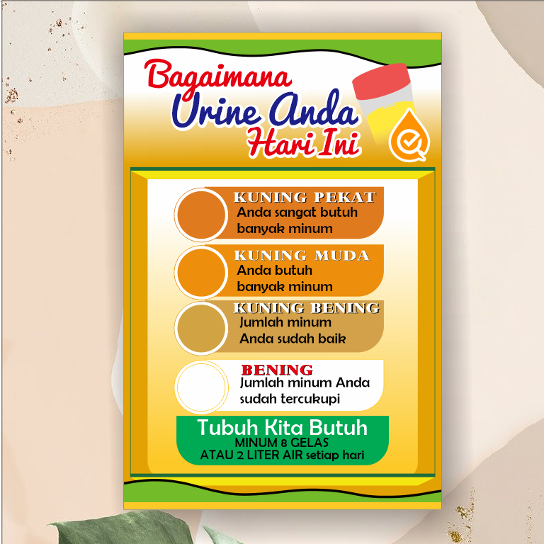 Jual Stiker Indikator Urine, Stiker untuk Toilet, Indikator Urine ...