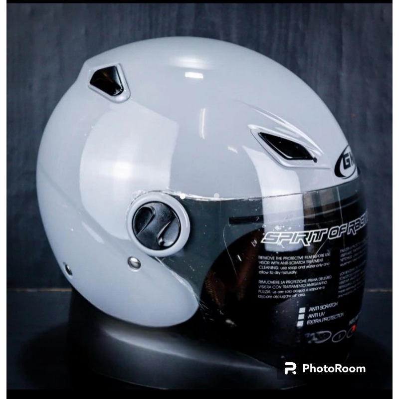 Jual Helm GM Venus Hijab Original dim grey | Shopee Indonesia