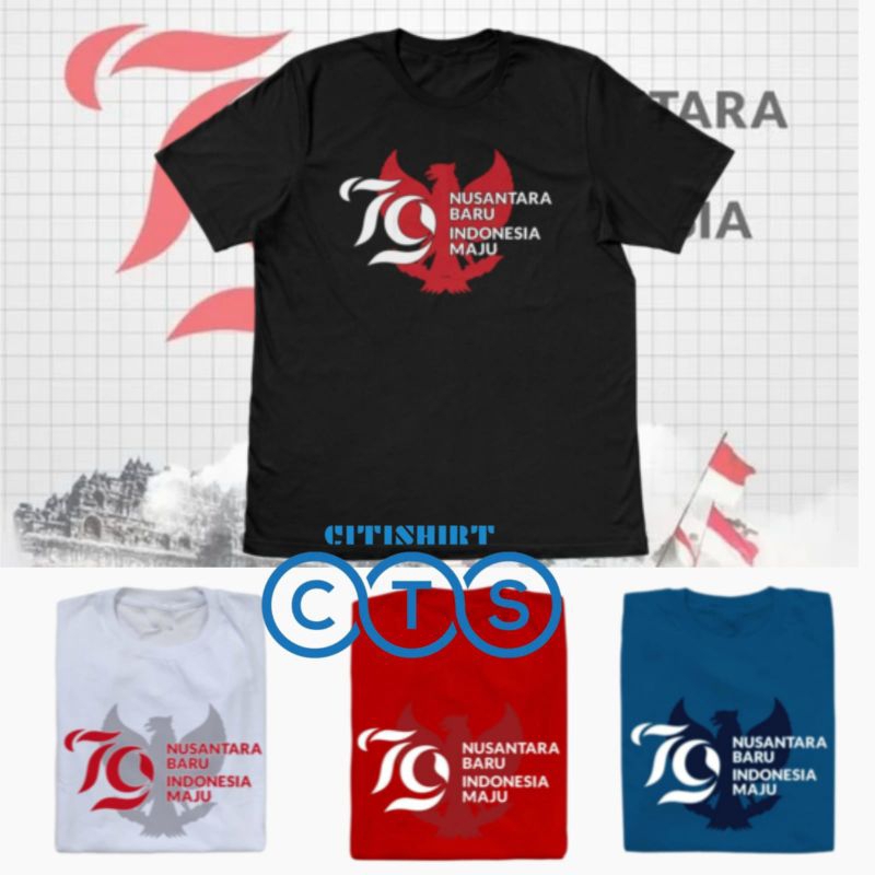 Jual TSHIRT KAOS GARUDA 79 NUSANTARA BARU INDONESIA MAJU BAJU SERAGAM ...