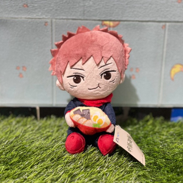 Jual Boneka Plush Official Anime Jujutsu Kaisen Yuji Itadori Hagu Hagu ...