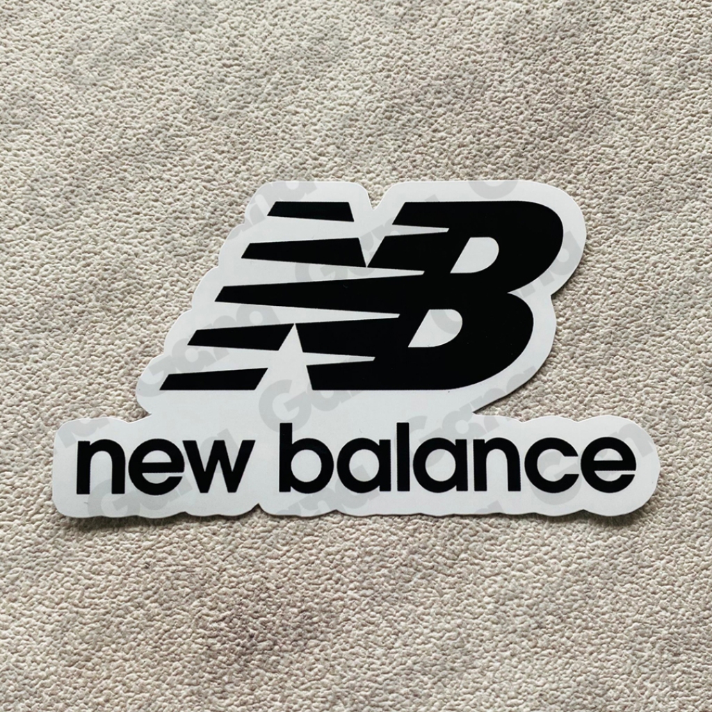 Jual Sticker New Balance Stiker Brand Logo NB Stiker Distro Band ...