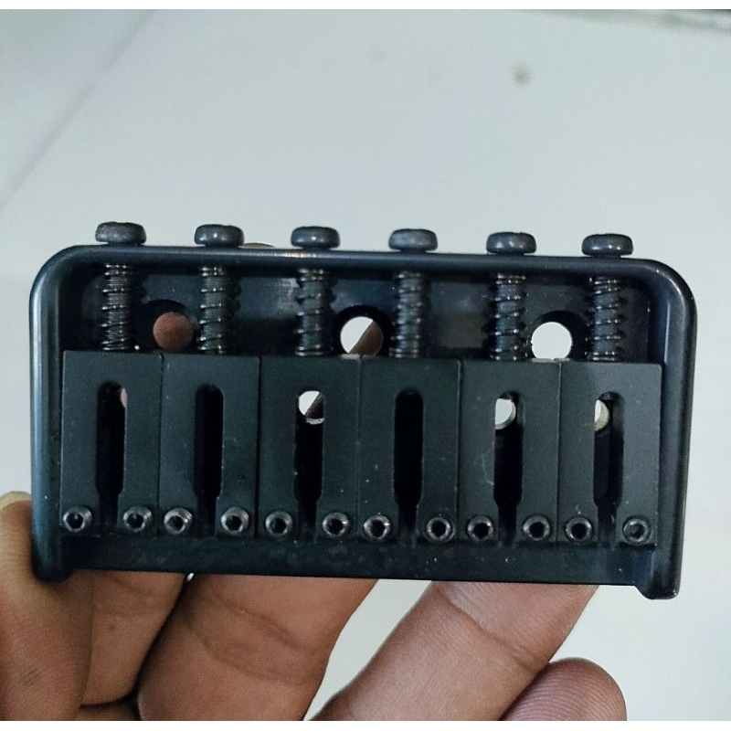 Jual Fixed Bridge tremolo model Solar prs gitar 6string black | Shopee ...