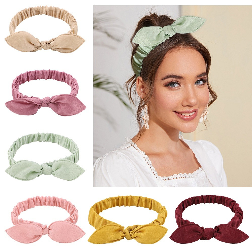 Jual BANDANA KAIN ALA KOREA - Bando Pita Motif Garis - Import Korea ...