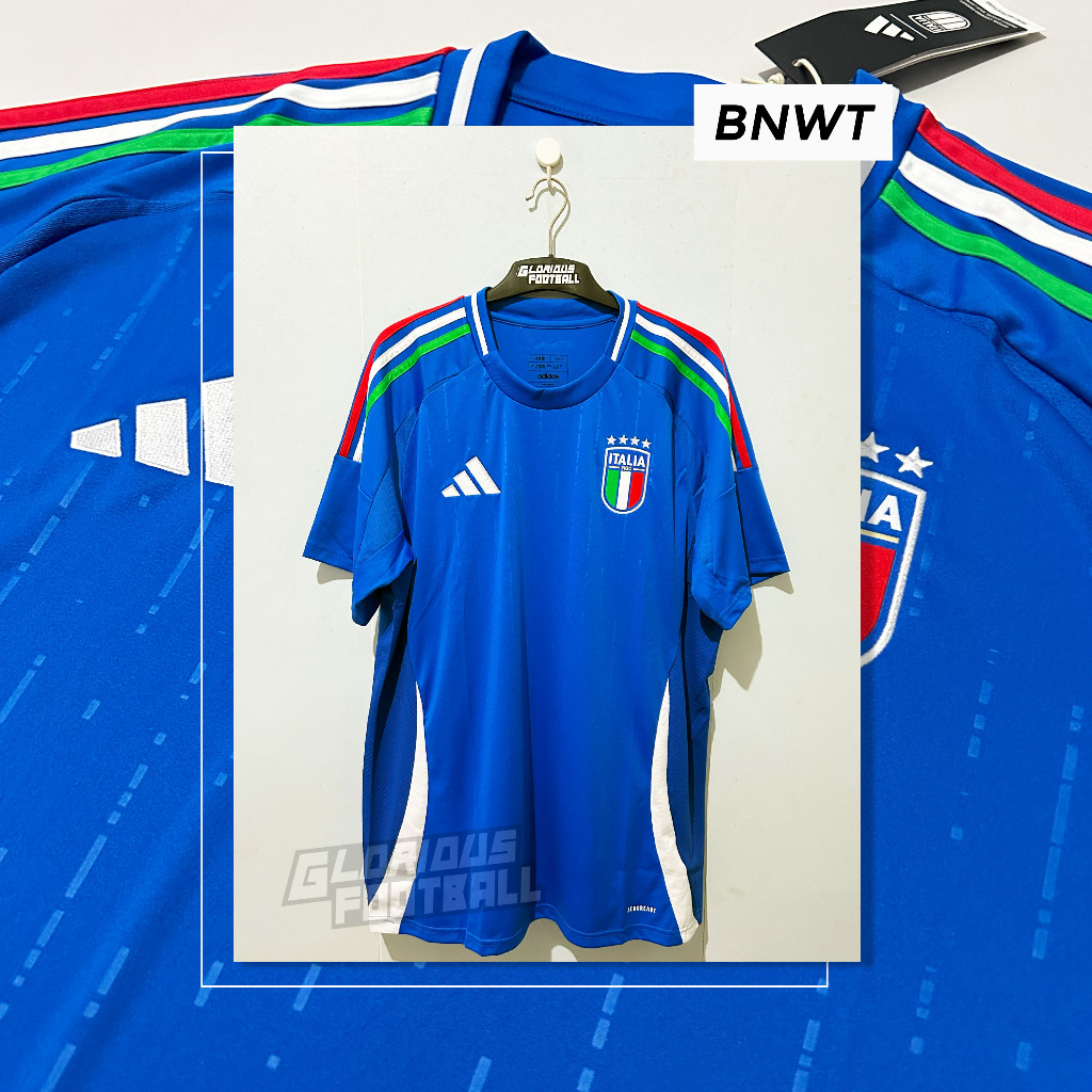 Jual Jersey Original Italia Italy Home 2024/2026 BNWT - IN0657 | Shopee ...