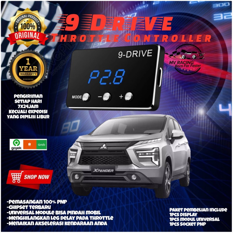Jual Original 9 Drive Throttle Controller Universal module MITSUBISHI ...