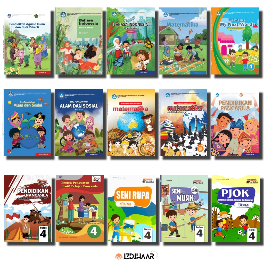Jual BUKU PAKET KELAS 4 / IV KURIKULUM MERDEKA | Shopee Indonesia