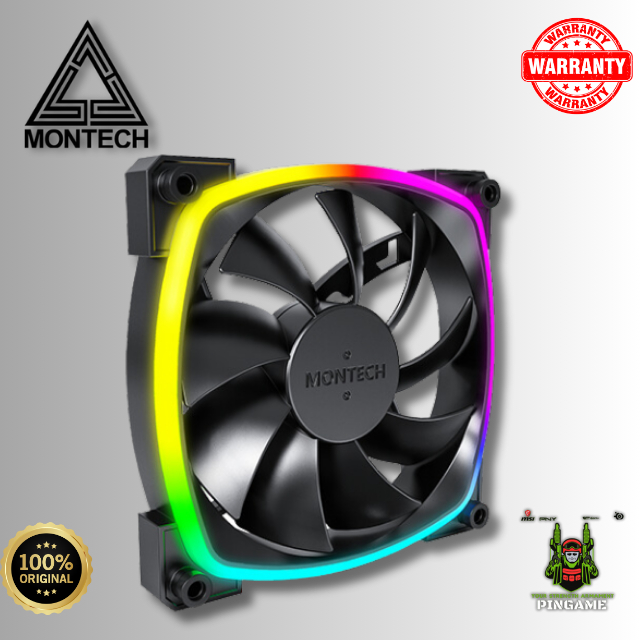 Jual MONTECH AX120 PWM RGB | FAN CASE 120MM | Shopee Indonesia