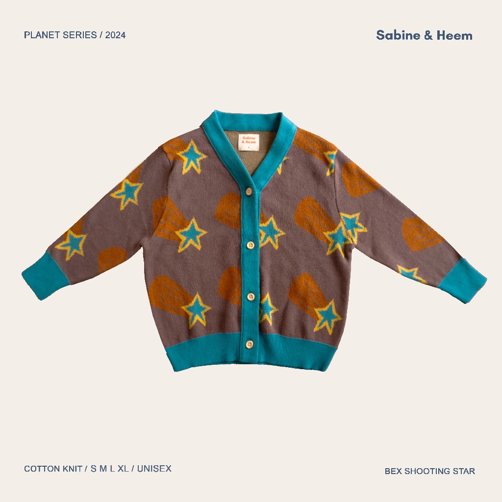 Jual SABINE AND HEEM - Bex Shooting Star Cardigan - Cardigan Rajut ...