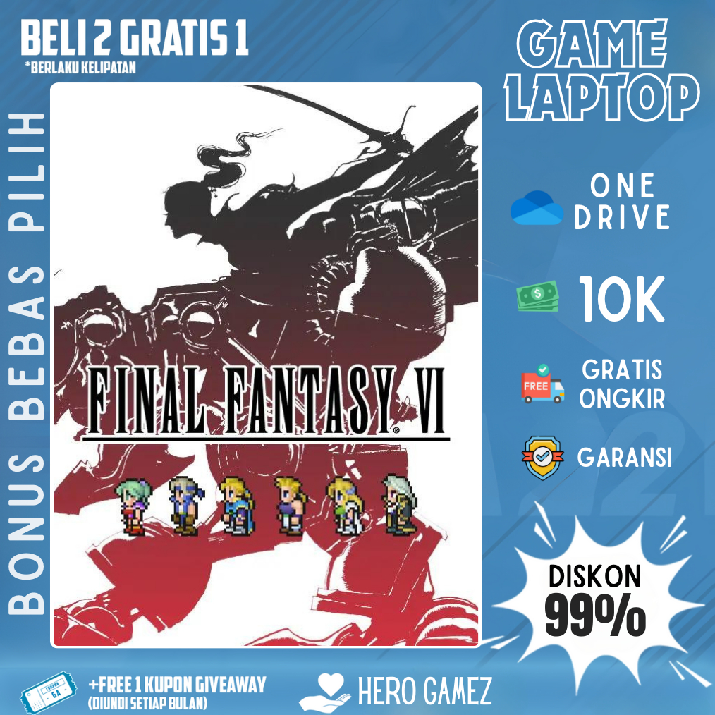 Jual Final Fantasy VI - LINK DOWNLOAD - GAME PC - GAME LAPTOP - GAME ...