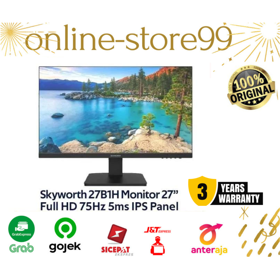 Jual Skyworth 27B1H Monitor LED 27" (27inch) 75Hz IPS Panel Full HD ...