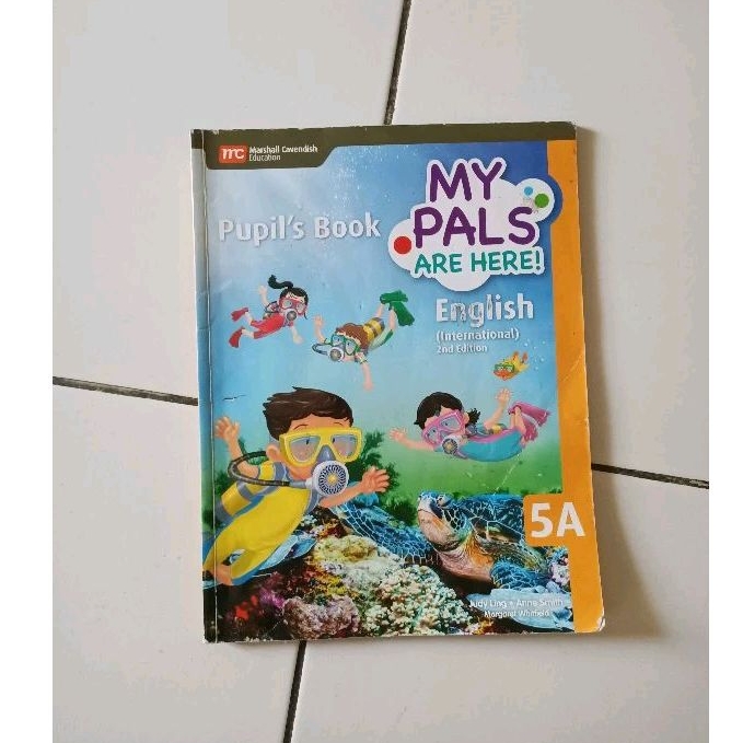 Jual my pals are here English 5a 5b ORIGINAL workbook Dan pupils book ...
