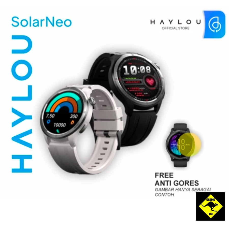 Jual HAYLOU SOLAR NEO SMARTWATCH Bluetooth phone Call Spo2 Heartrate ...