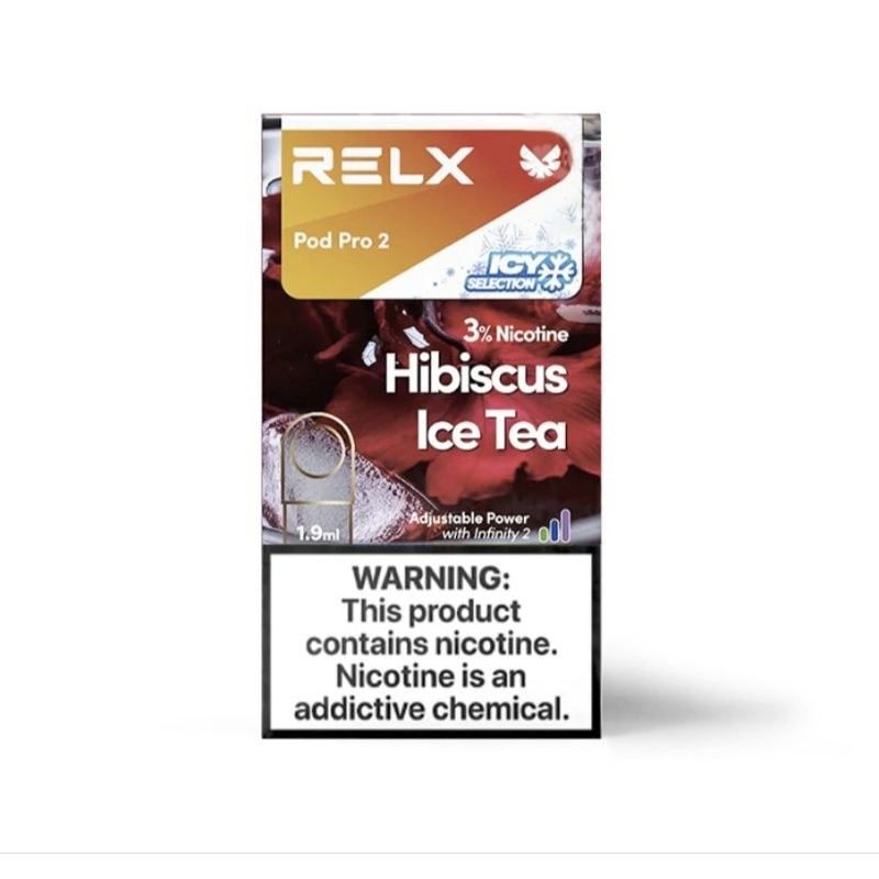 Jual Relx Infinity Essential Pods Pro 1 Pack Hibiscus Ice Tea | Shopee ...