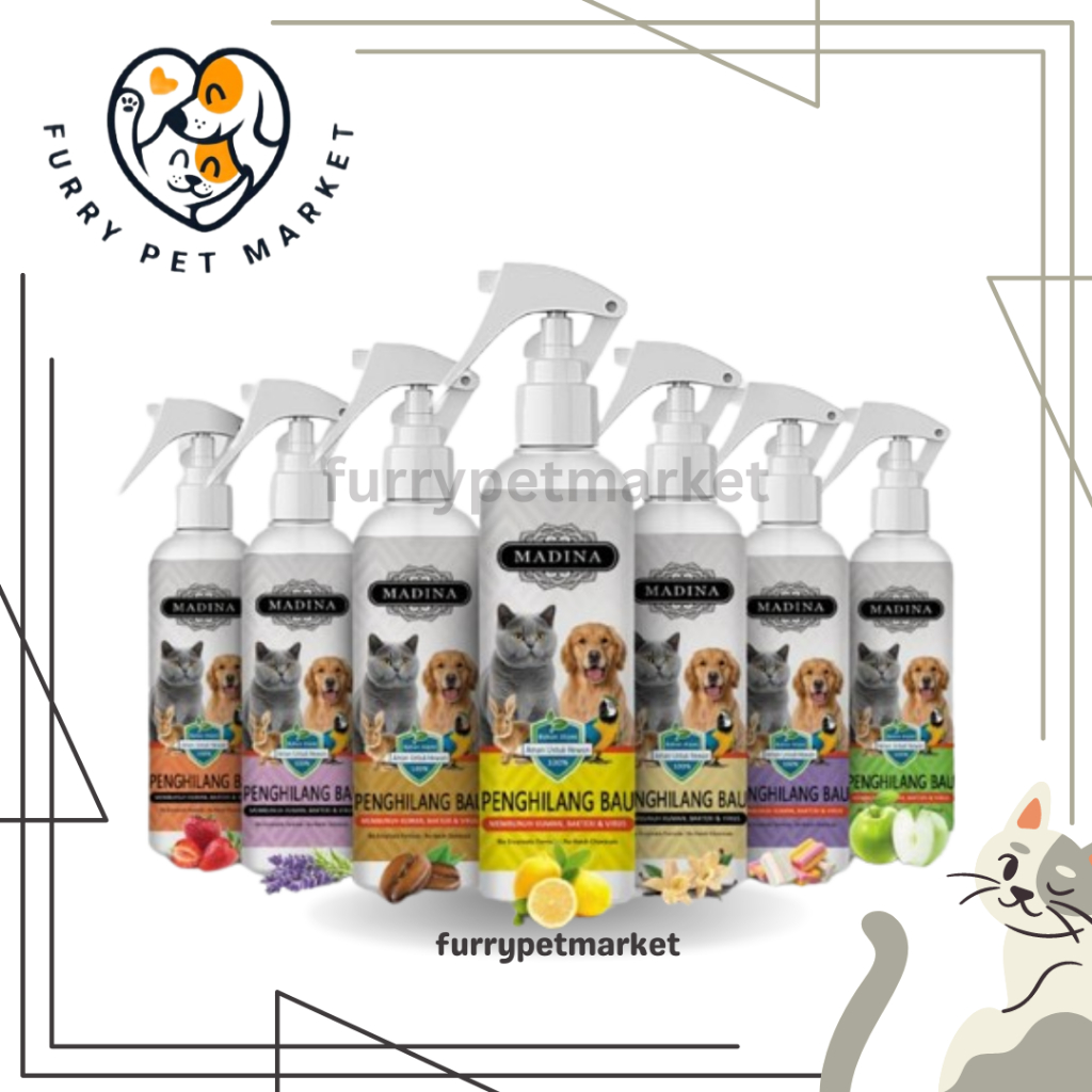 Jual Madina Spray Penghilang Bau Pesing & Kotoran - Pet Odor Remover ...