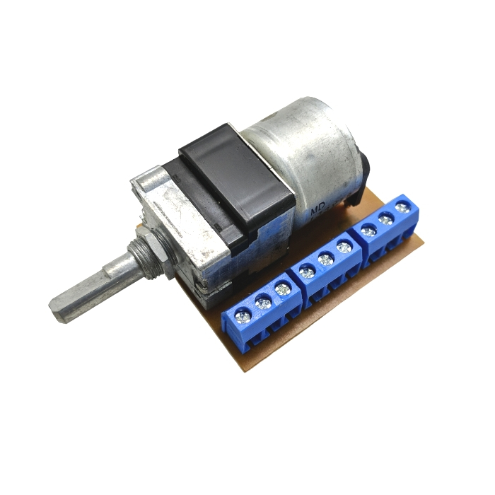 Jual Potensio motor 8 pin stereo a 100k log audio volume control ...