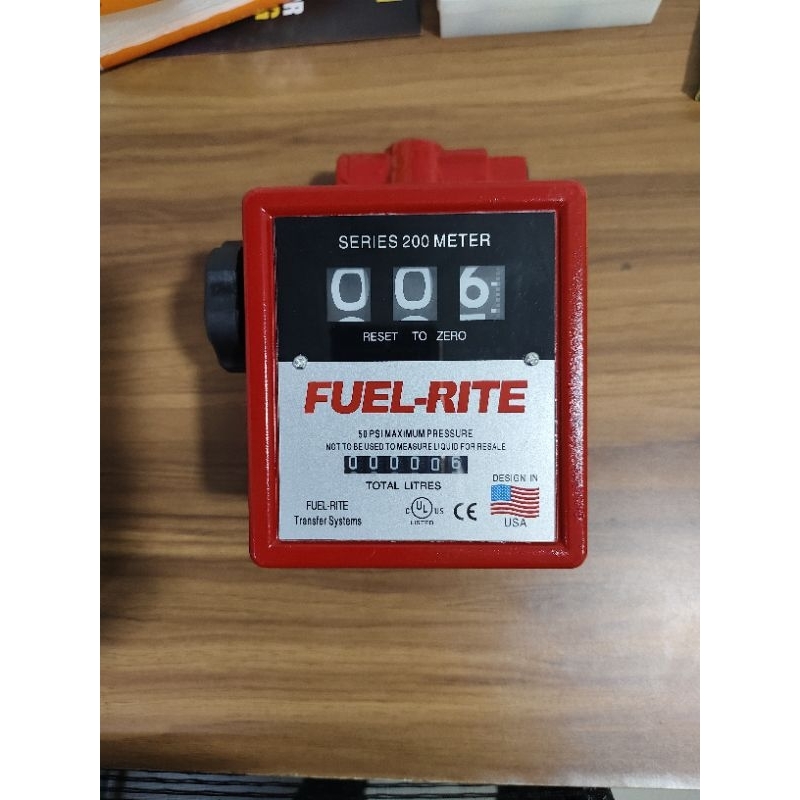 Jual Fuel Rite Meteran Solar 3 Digit 1" FuelRite Flow Meter 3Digit 1 ...