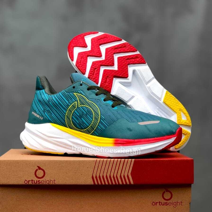 Jual sepatu running lar joging pria ortus hyperfuse 2 tosca lokal ...