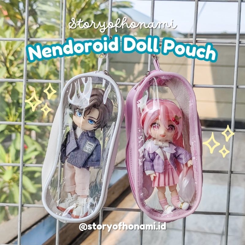 Jual NENDOROID DOLL POUCH | TAS UNTUK BAWA NENDOROID (17 x 8 x 4 cm ...