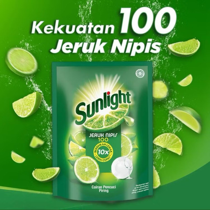 Jual Sunlight Sabun Cuci Piring Jeruk Nipis 650mL/635mL | Shopee Indonesia