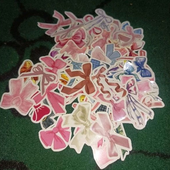 Jual 60PCS+ STICKER PITA LUCU | STICKER PITA AESTHETIC PASTEL | STICKER ...