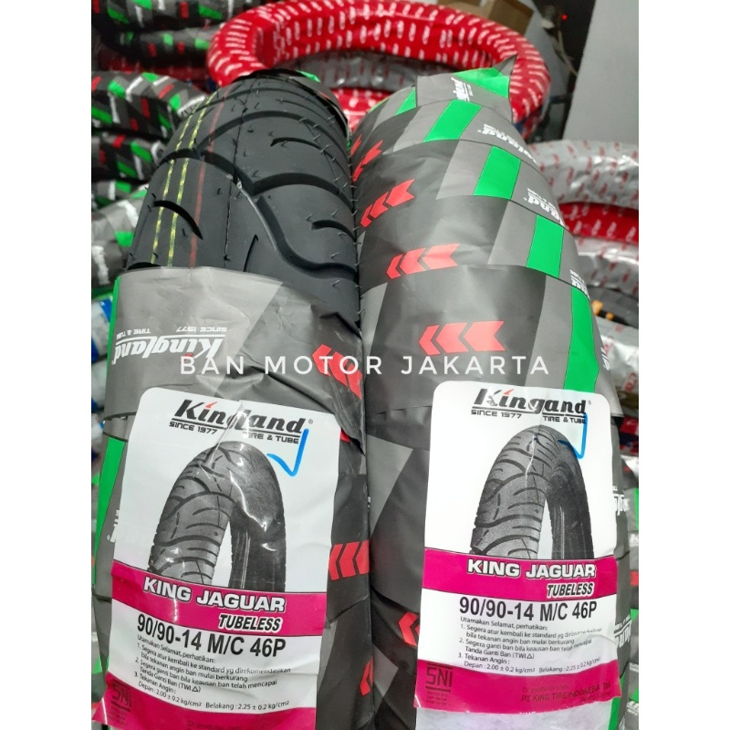 Jual Ban Matic Tubeless 90/90-14 Kingland Jaguar Ban Luar Motor Matic ...