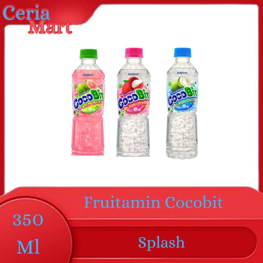 Jual indofood fruitamin cocobit splash / minuman nata de coco 350ml ...