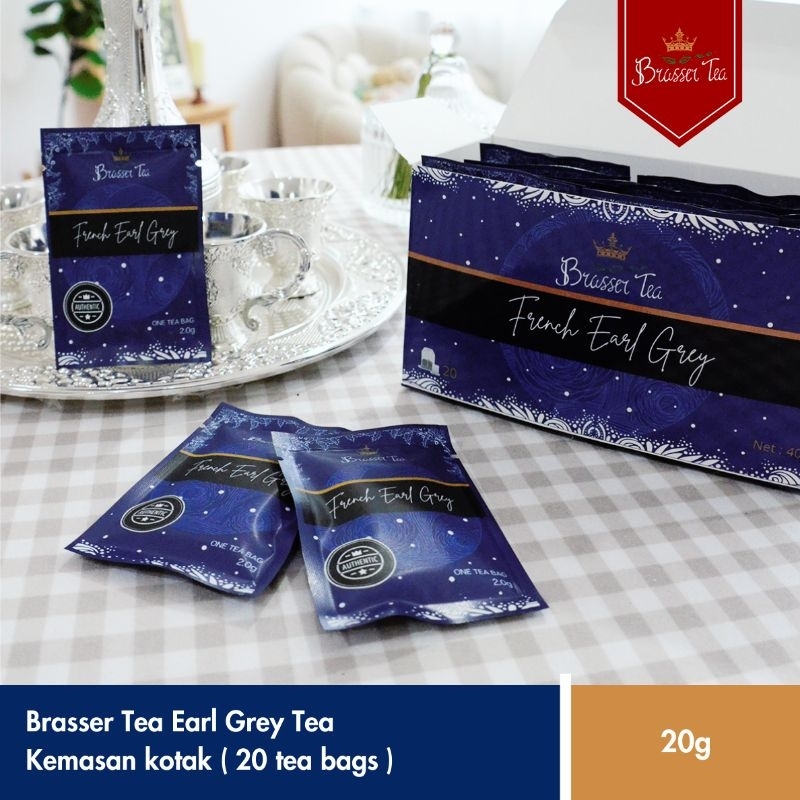 Jual Earl Grey Tea | Teh Hitam dengan Bergamot Oil Kemasan Kotak Isi 20 ...