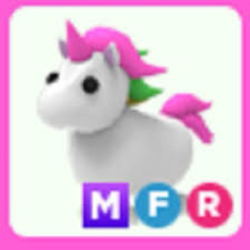 Jual MFR Mega Fly Ride Unicorn Adopt Me Pet Roblox || BACA DESKRIPSI ...