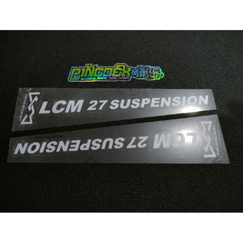 Jual stiker LCM 27 suspension original (isi 2) | Shopee Indonesia
