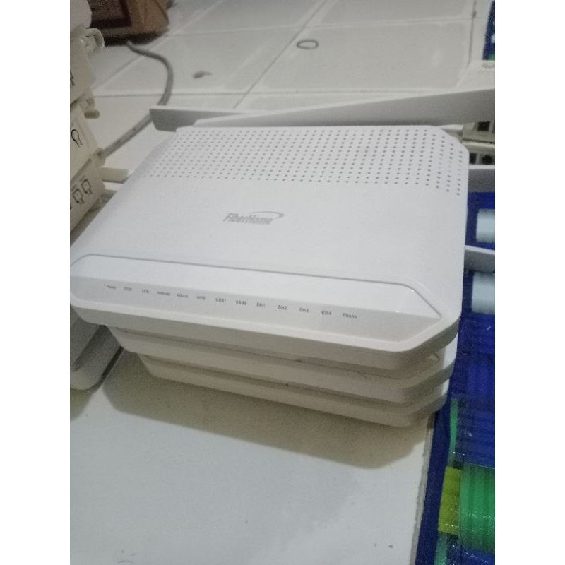 Jual modem ruter fiberhome HG6145F port biru | Shopee Indonesia