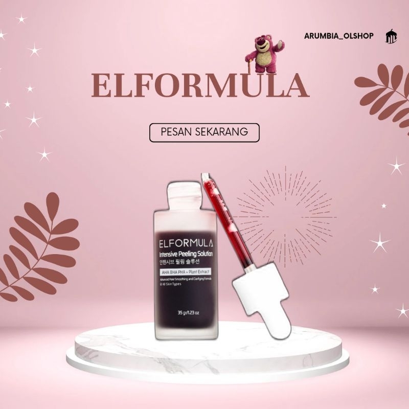 Jual ELFORMULA intensive peeling solution- | Shopee Indonesia