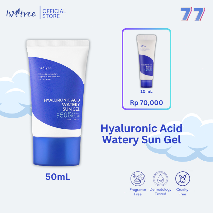 Jual [NEW PACKAGE - TRAVEL/FULL SIZE] ISNTREE HYALURONIC ACID WATERY ...