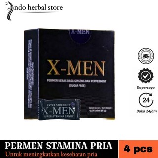 Jual X-men Candy | Permen Xmen Premium Stamina Original Pria 1 Kotak ...