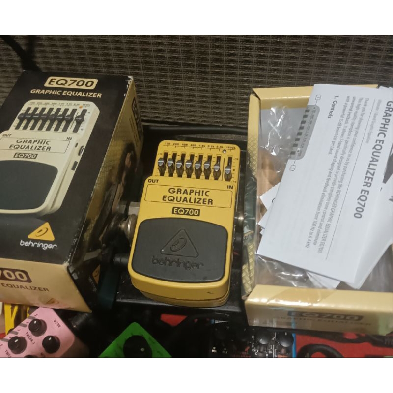 Jual Behringer EQ700 Equalizer Stompbox Pedal Effect | Shopee Indonesia