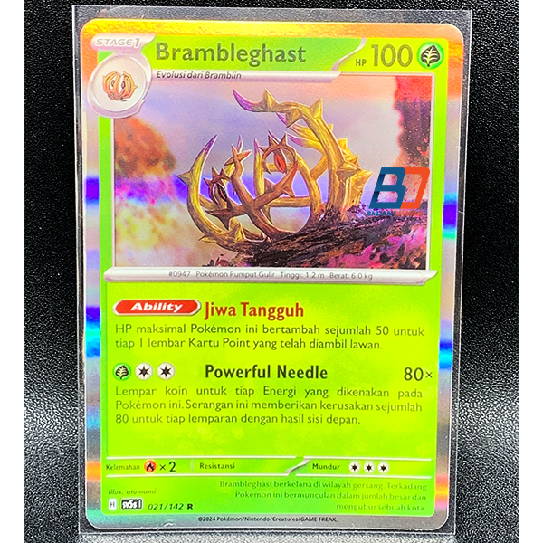 Jual Kartu Pokemon Brambleghast TCG Indonesia | Shopee Indonesia