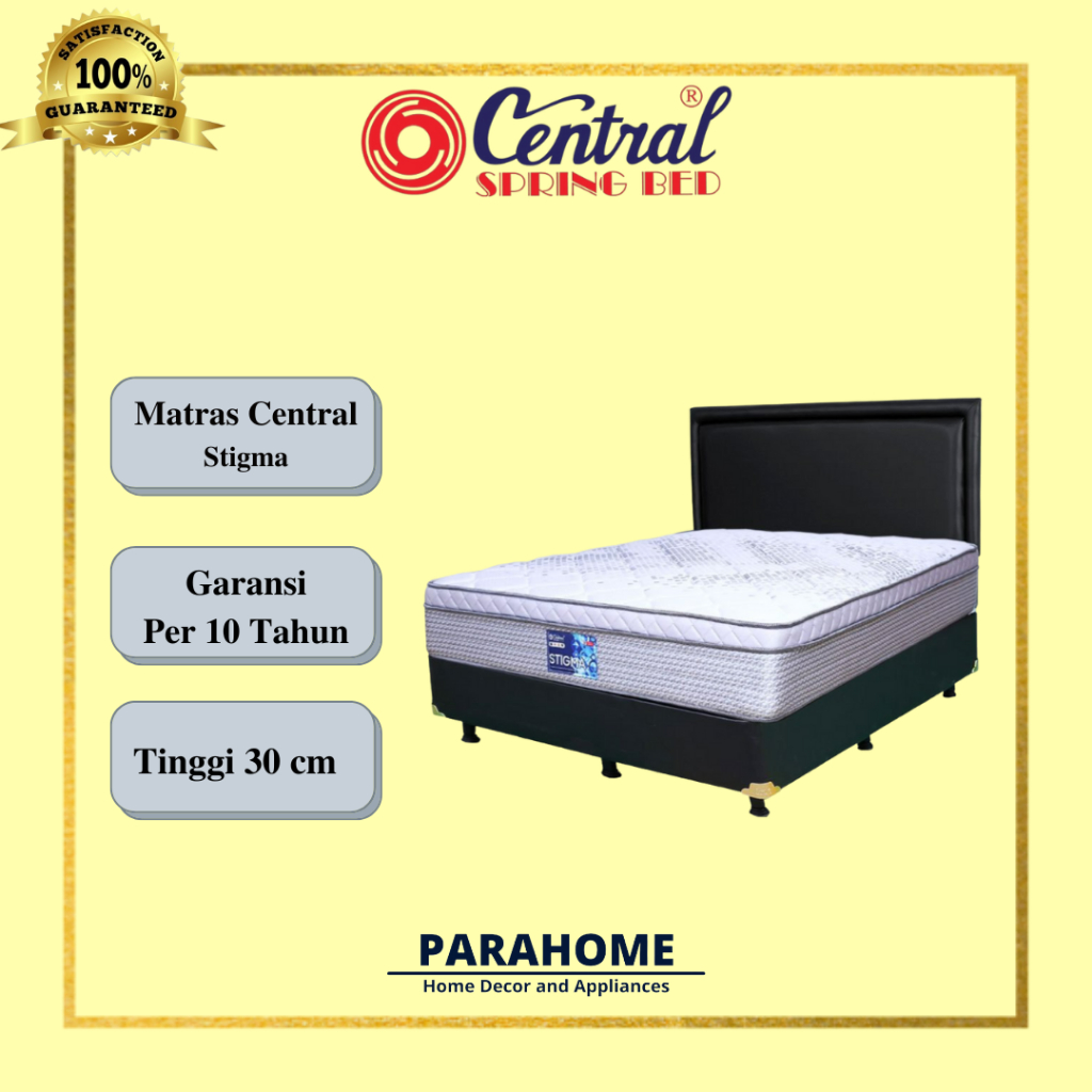 Jual Spring Bed / Matras / Kasur Central Stigma Single Limited Edition ...