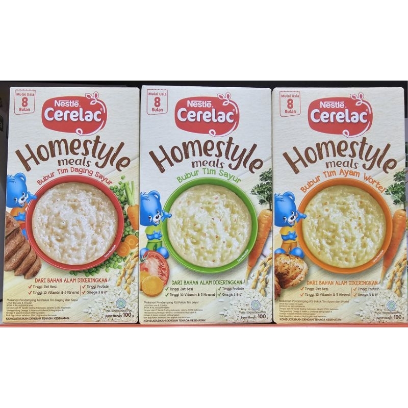 Jual NESTLE CERELAC Homestyle Meals 100gr Box | Shopee Indonesia