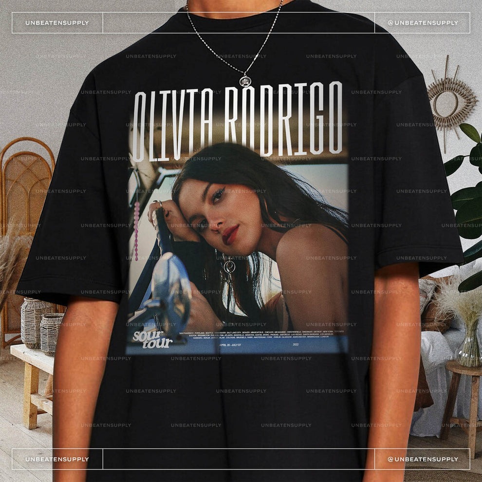 Jual KAOS OLIVIA RODRIGO BOOTLEG HITAM, PUTIH DTG & DTF M,L,XL [OPPA ...