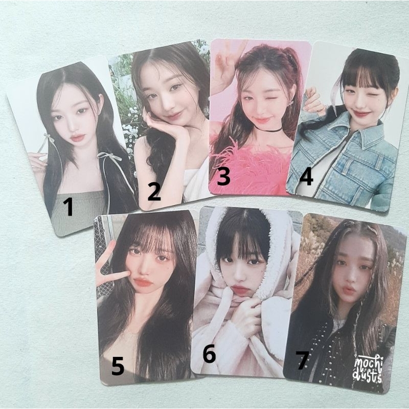 Jual [OFFICIAL] Photocard PC IVE Wonyoung Amuse Hapa Kristin Loved IVE | Shopee Indonesia