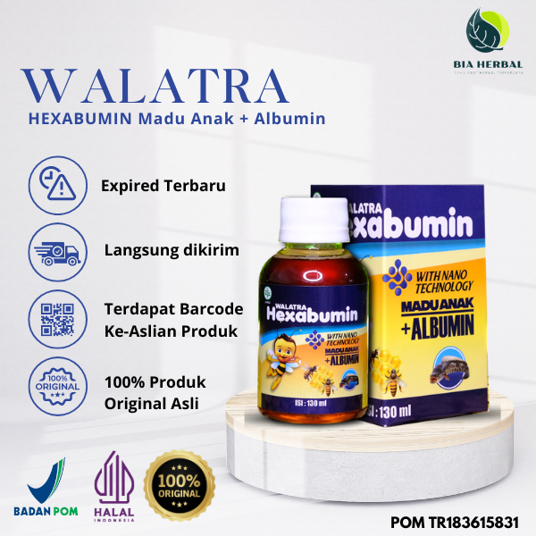 Jual Walatra Hexabumin - Suplemen Nutrisi untuk Mengatasi Anak Sering ...