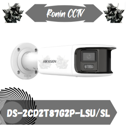 Jual Cctv Panoramic ColorVu HIKVISION IP Cam 8MP DS-2CD2T87G2P-LSU/SL Fixed Bullet Network ...