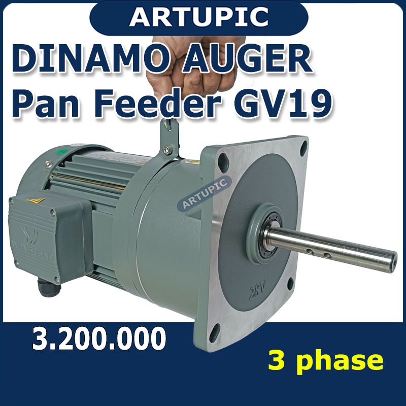 Jual Dinamo Auger Pan Feeder GV19 untuk Feeding Line Pakan Kandang Ayam ...