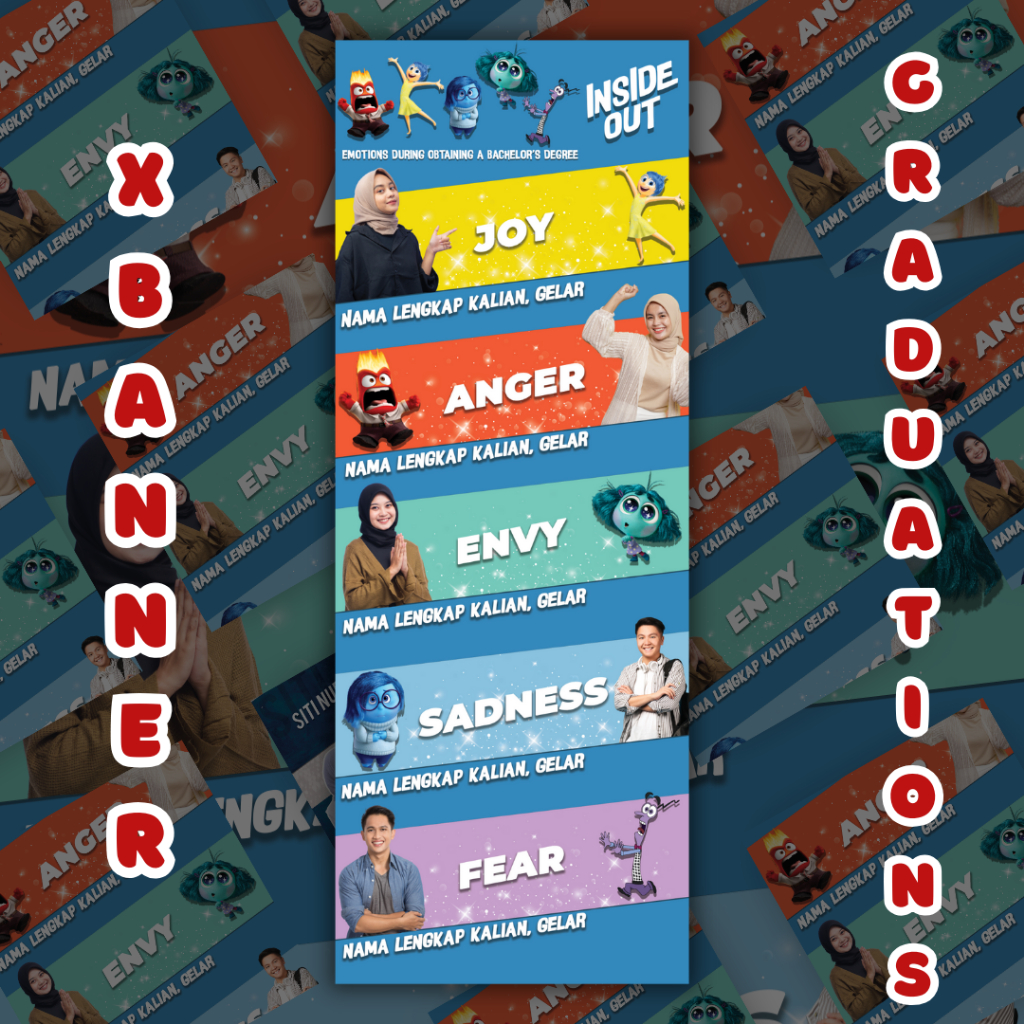 Jual Desain Banner Inside Out Graduation Wisuda Seminar Sidang | Shopee ...