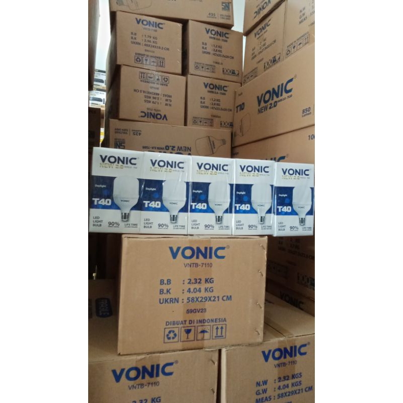 Jual Lampu LED vonic new T40 Watt / bolham | Shopee Indonesia