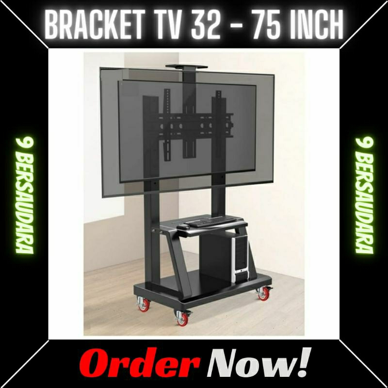 Jual Standing Bracket TV LED Fleksibel 24 32 40 42 50 55 60 65 70 75 ...